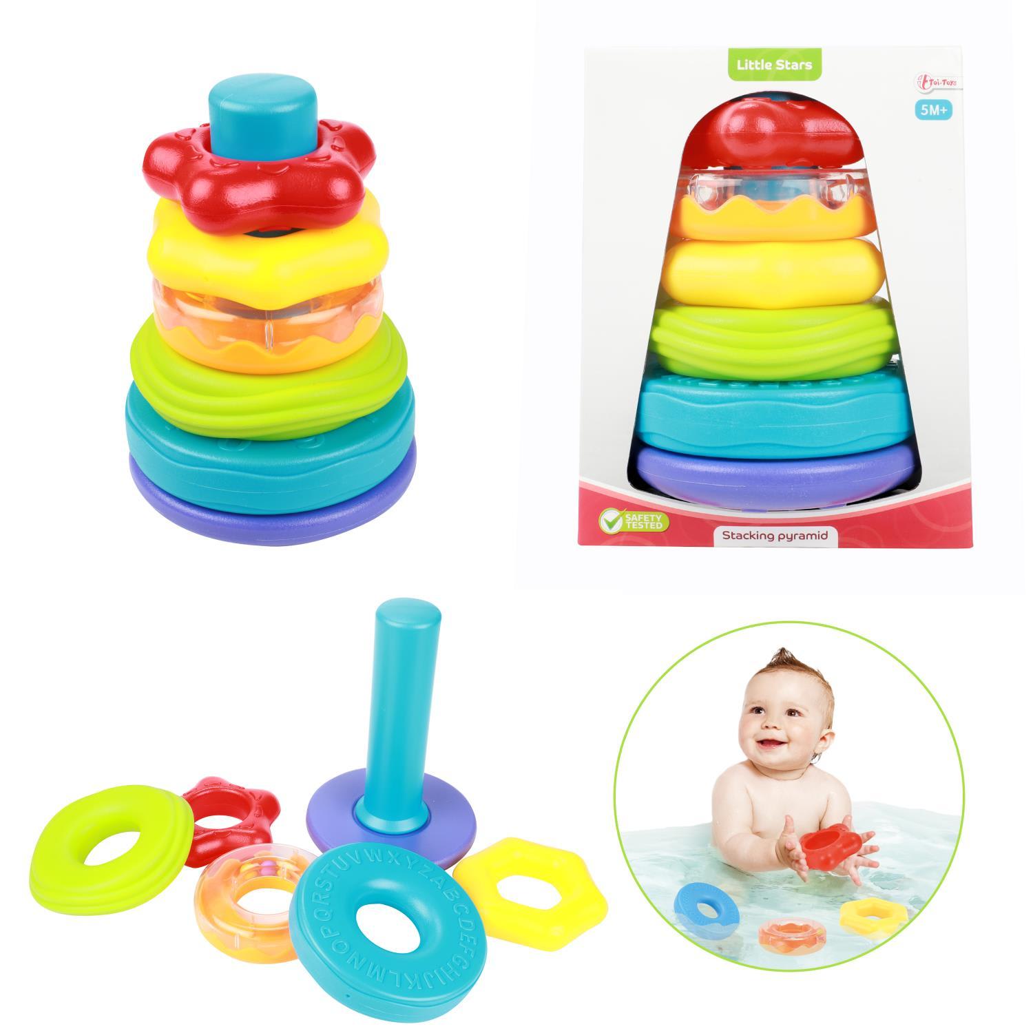 Little Stars Baby Stacking Tower Stort utvalg & lave priser
