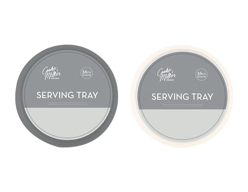Cooke&Miller Serving Tray Ø36cm Div.Farger Stort utvalg & lave priser