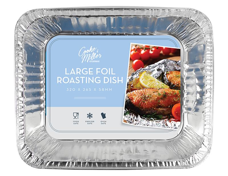 Cooke&Miller Foil Roasting Tray 1pk Stort utvalg & lave priser
