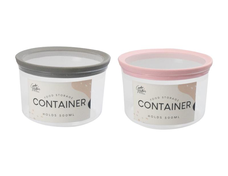 Cooke&Miller Oppbevaringsboks 500ml Div.Farger Stort utvalg & lave priser