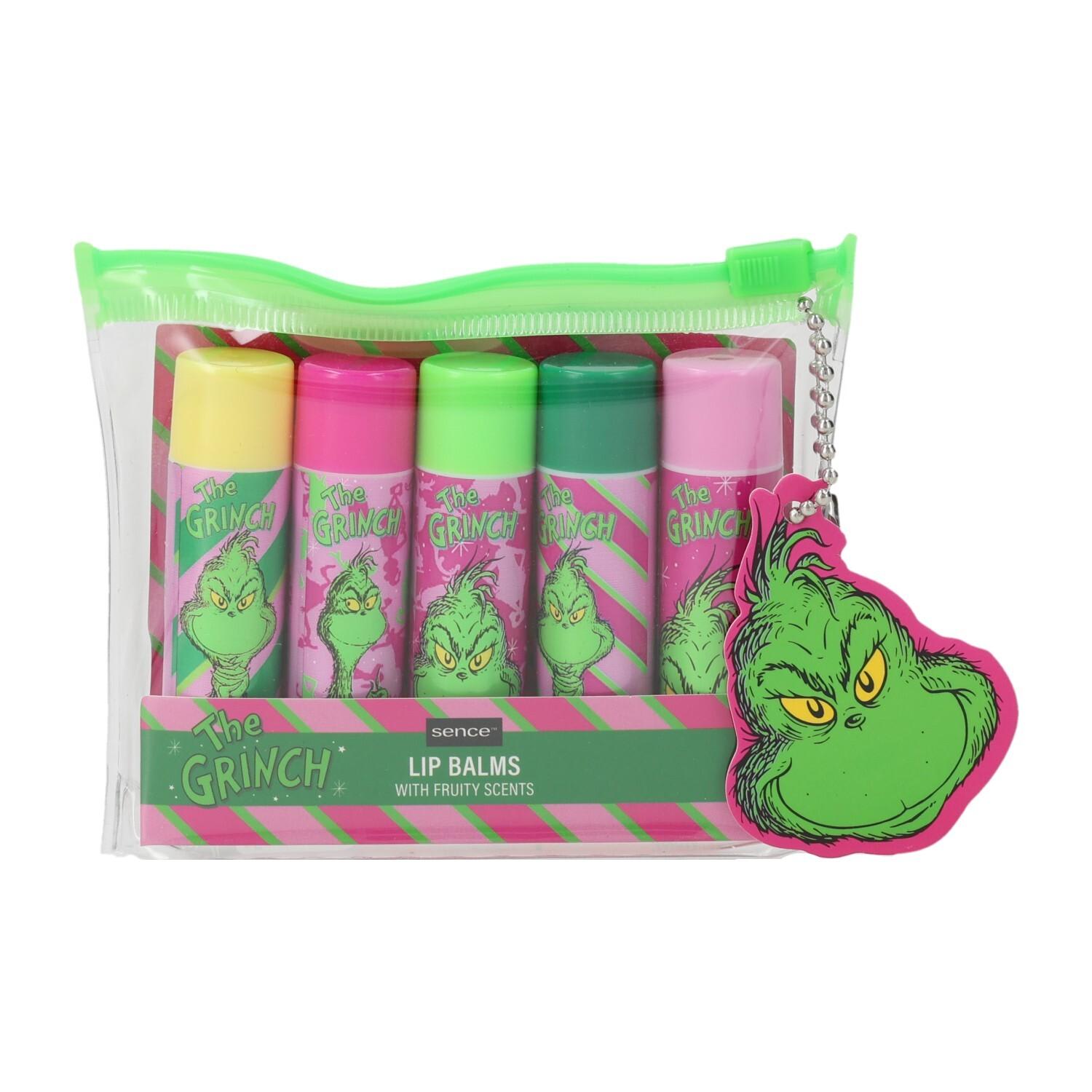 Dr.Seuss "The Grinch" Lip Balm Giftset 5pk Stort utvalg & lave priser