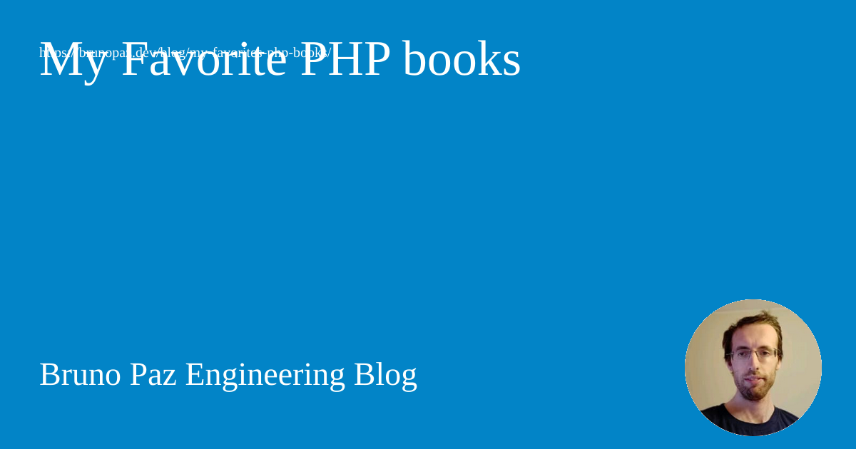 My Favorite PHP books