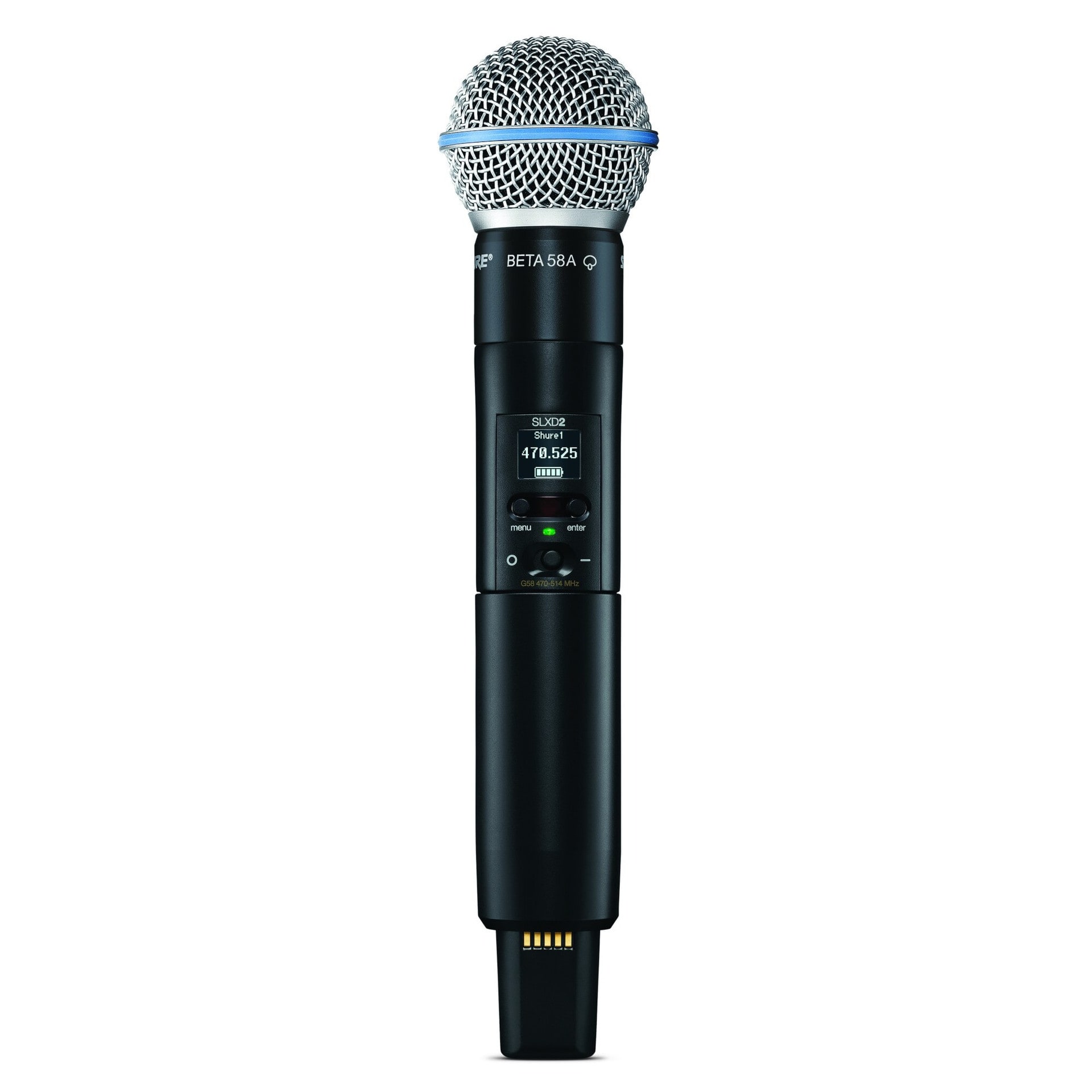 Shure SLXD2/B58 Handheld Wireless Microphone Transmitter - Sound ...