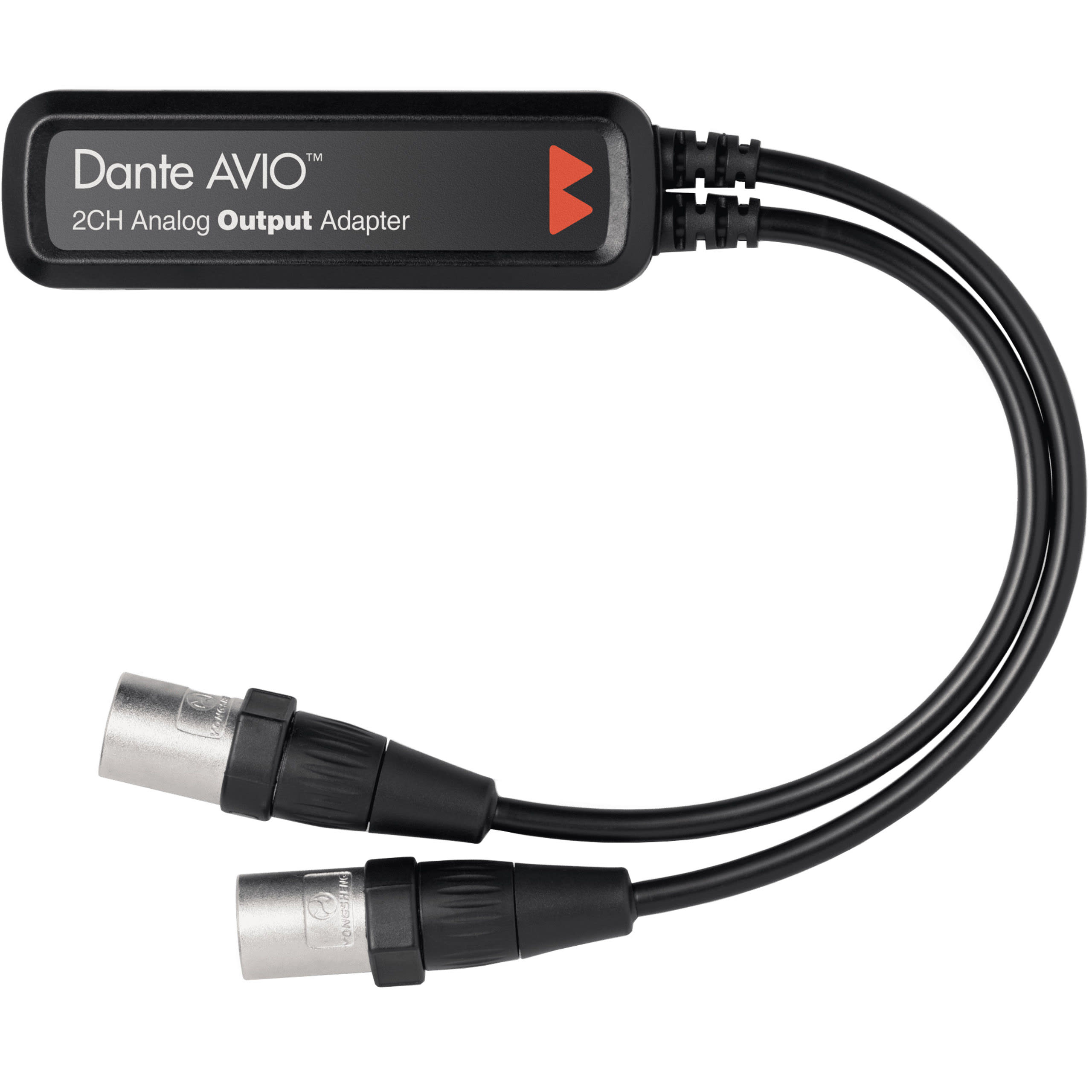 Audinate Dante AVIO 2CH Analog Output Adapter - Sound Productions
