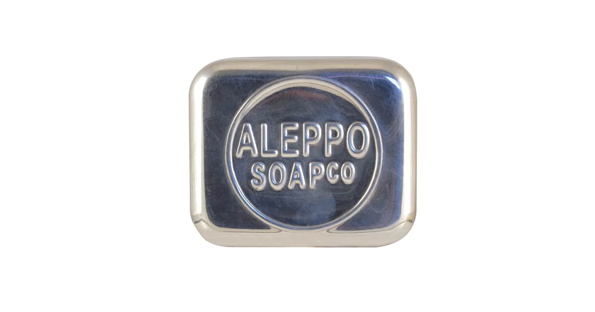 Aluminium Zeepdoos | Aleppo Soap Co | Zepig