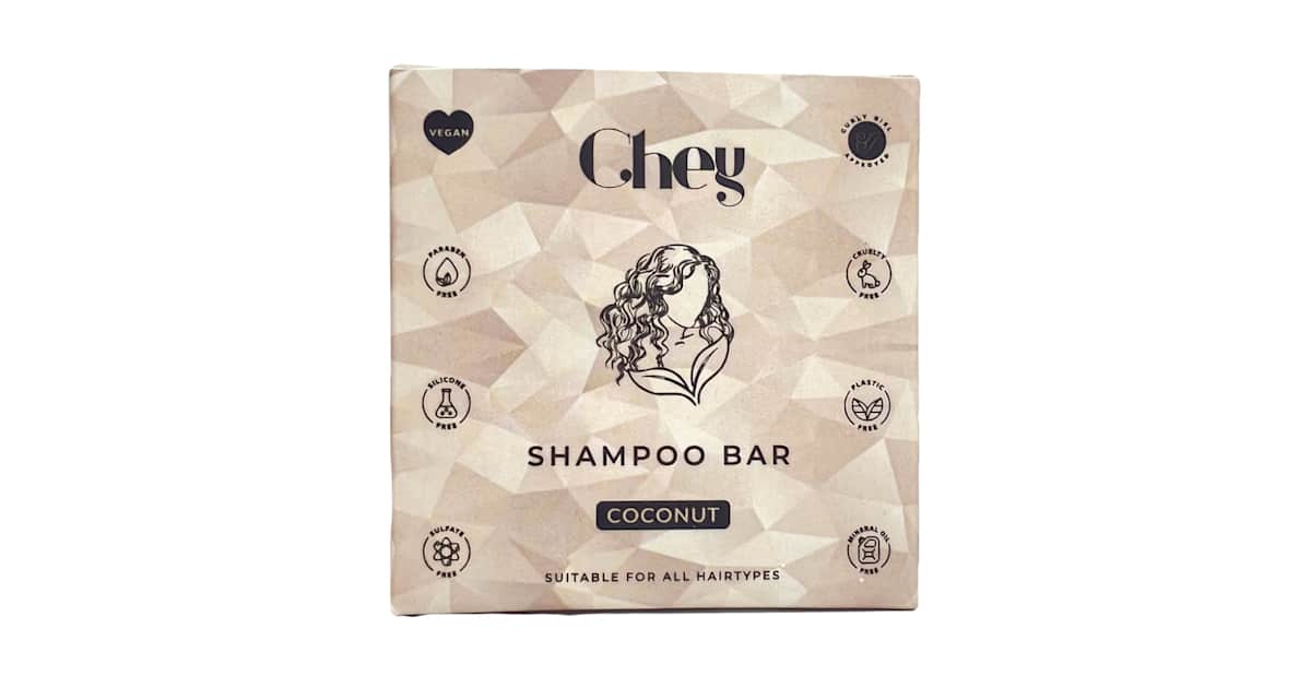 Solid Shampoo Bar Kokos 60 gram | Chey Haircare | Zepig
