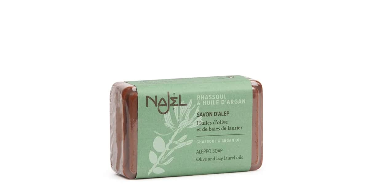 Aleppo zeep met rhassoul en arganolie 100 gram | Najel