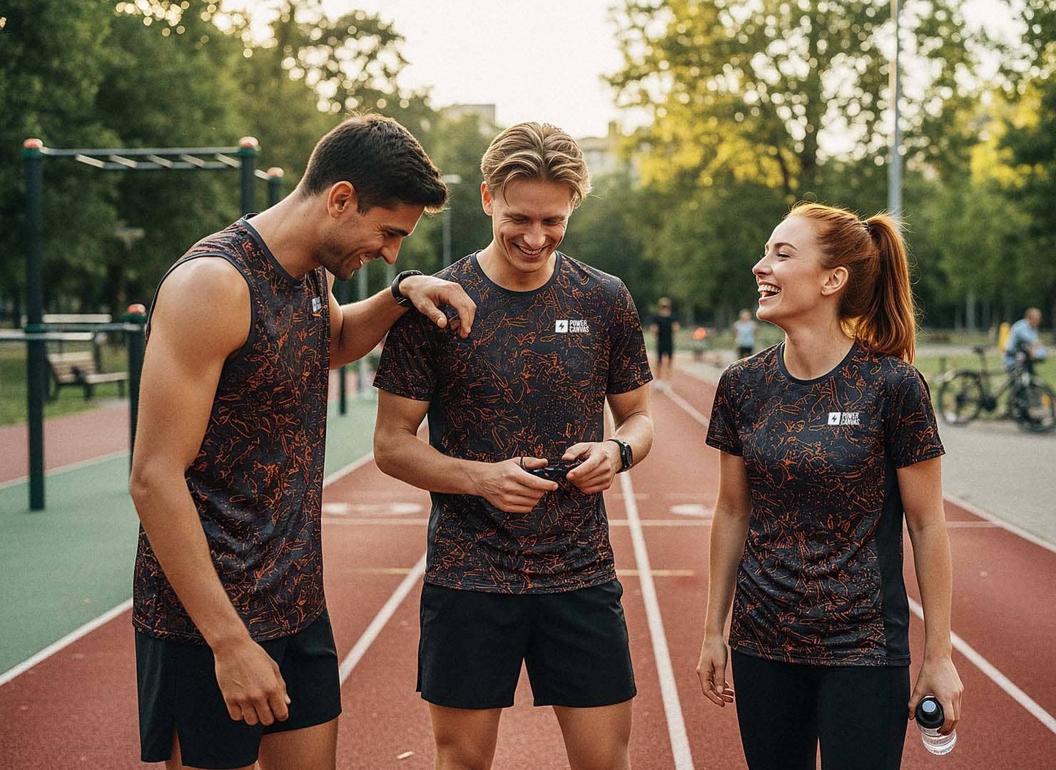 Custom running shirts for your team | Power Canvas