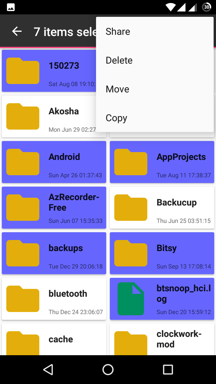 Android File Management Source Code Only - RicoMart