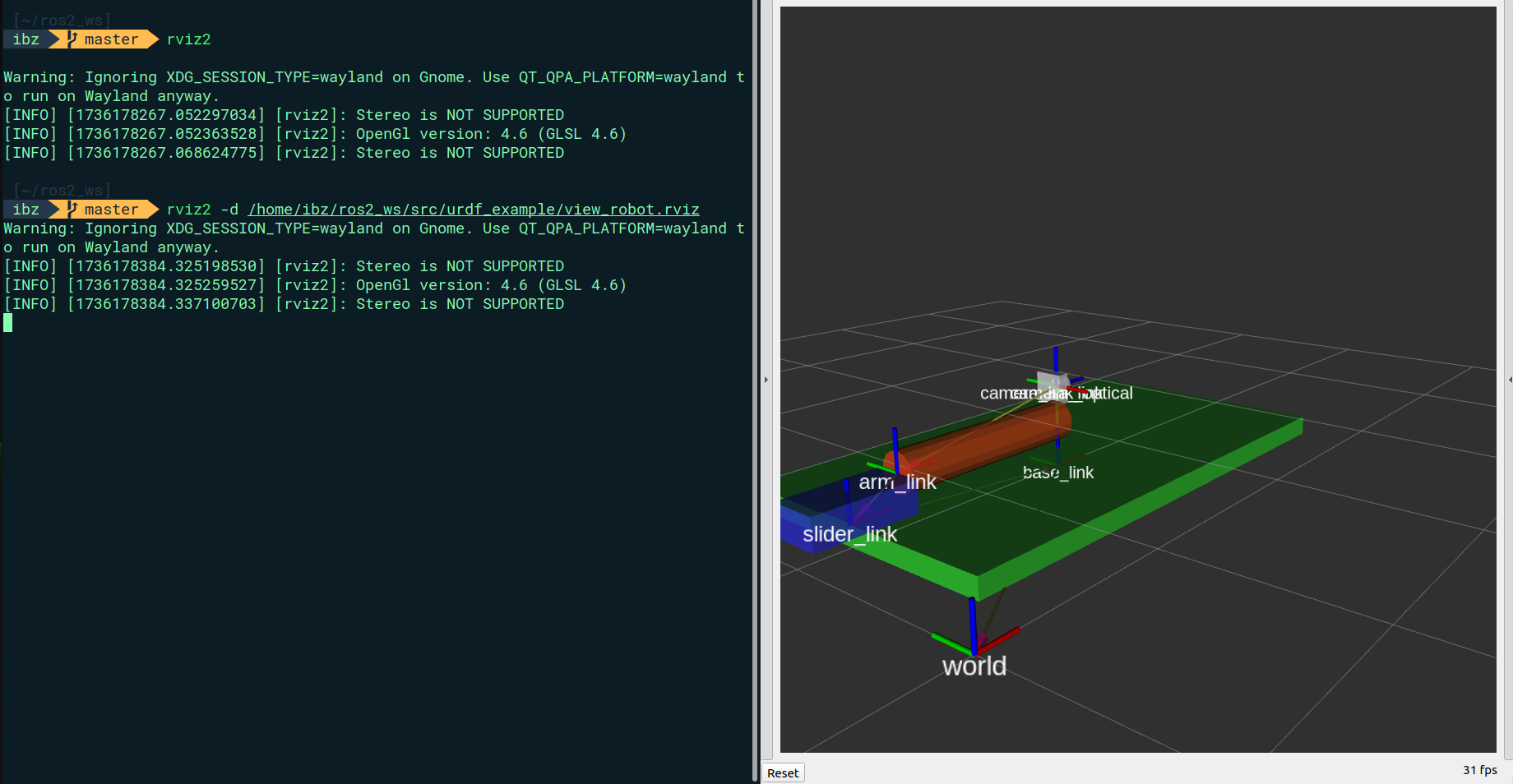 GitHub - iBz-04/urdf_example: Unified robot description file, with a robot state launch file in ...