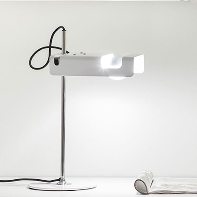 Table And Floor Lamp Spider By Oluce