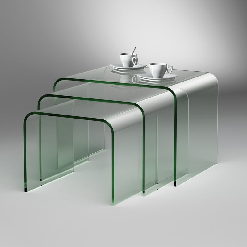 Beistelltisch (Dreisatztisch) ST 05 von Dreieck Design