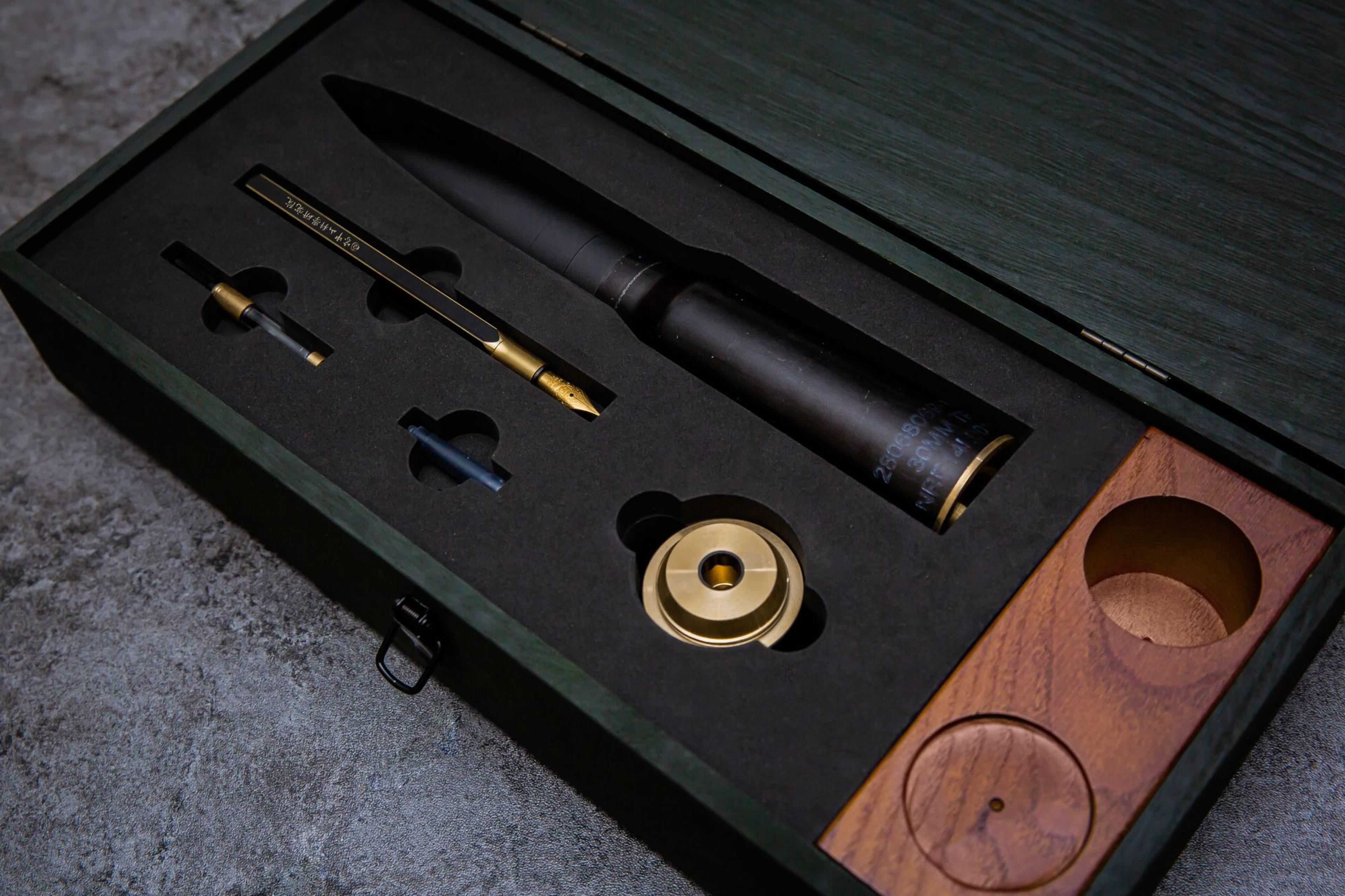 物外設計 | 中科院 30mm TP-T 砲彈重造鋼筆計畫 2022