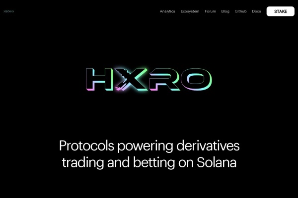 Hxro Network - Explore Web3