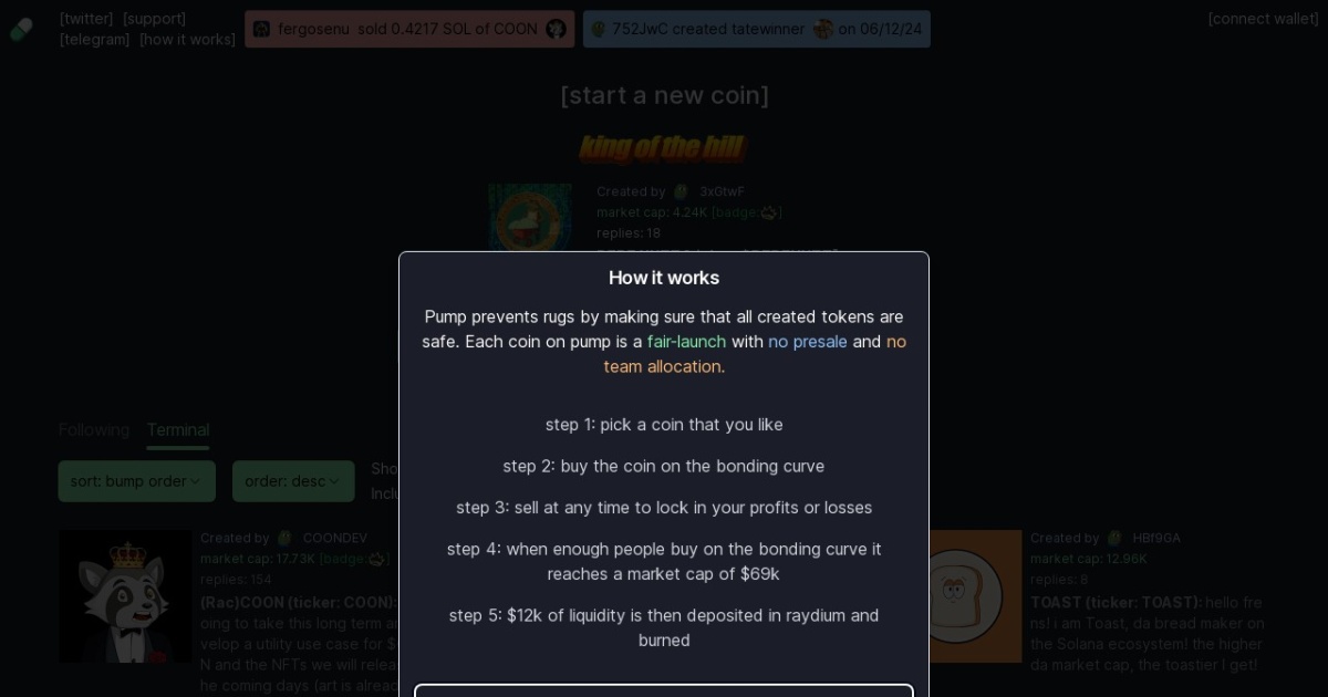 Pump Fun - Explore Web3