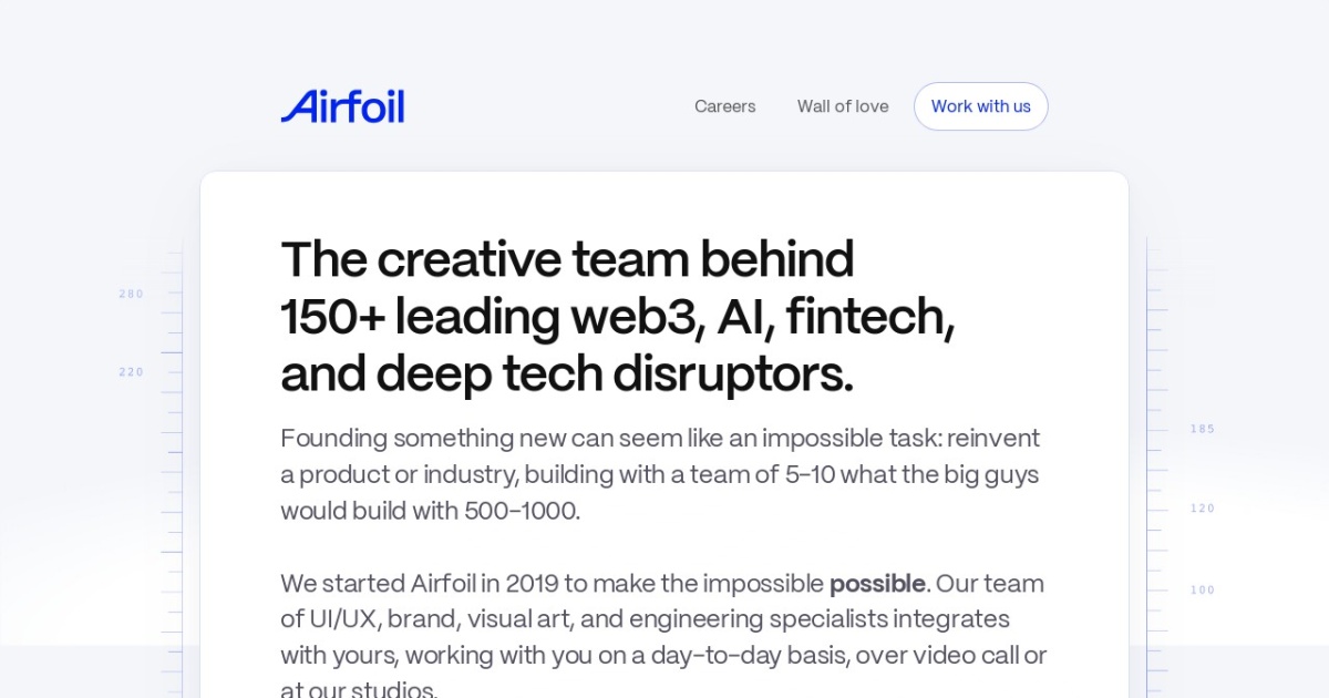 Airfoil Studio - Explore Web3