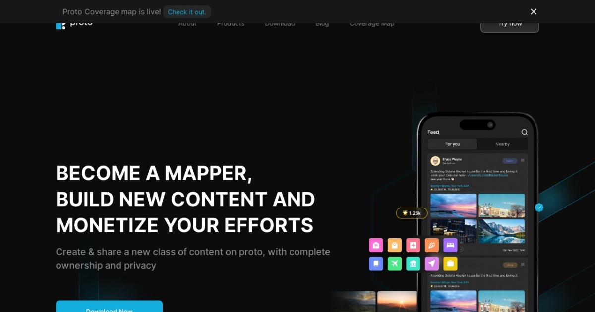 Proto Map - Explore Web3