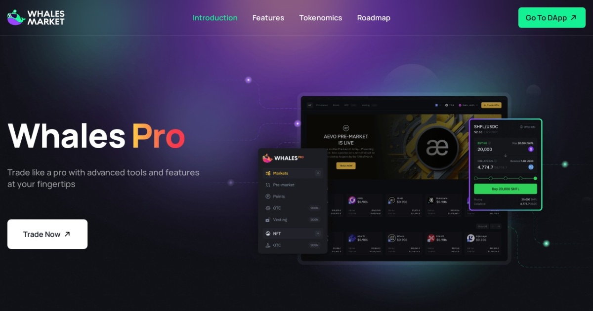 Whales Market - Explore Web3