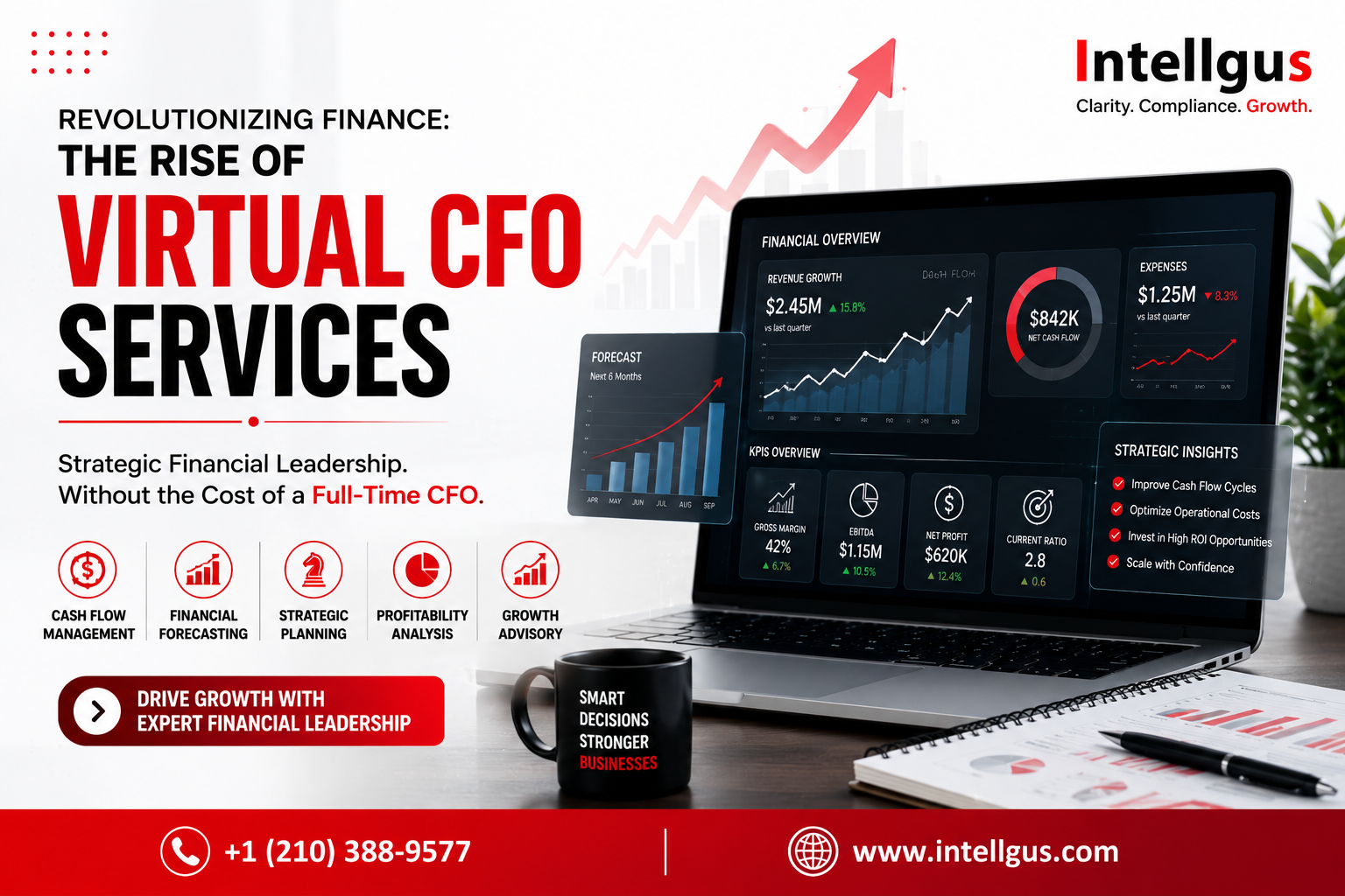 Revolutionizing Finance: The Rise of Virtual CFO Services | Intellgus