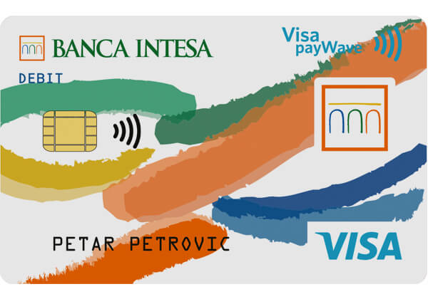 Visa Inspire debitna kartica | Banca Intesa