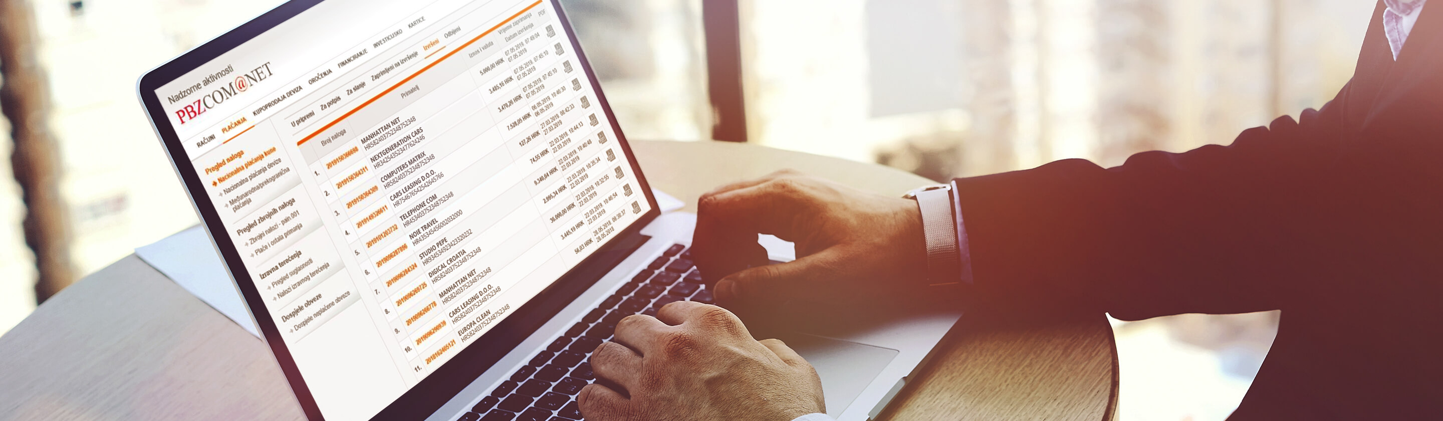 Online bankarstvo - Srednji poduzetnici | PBZ