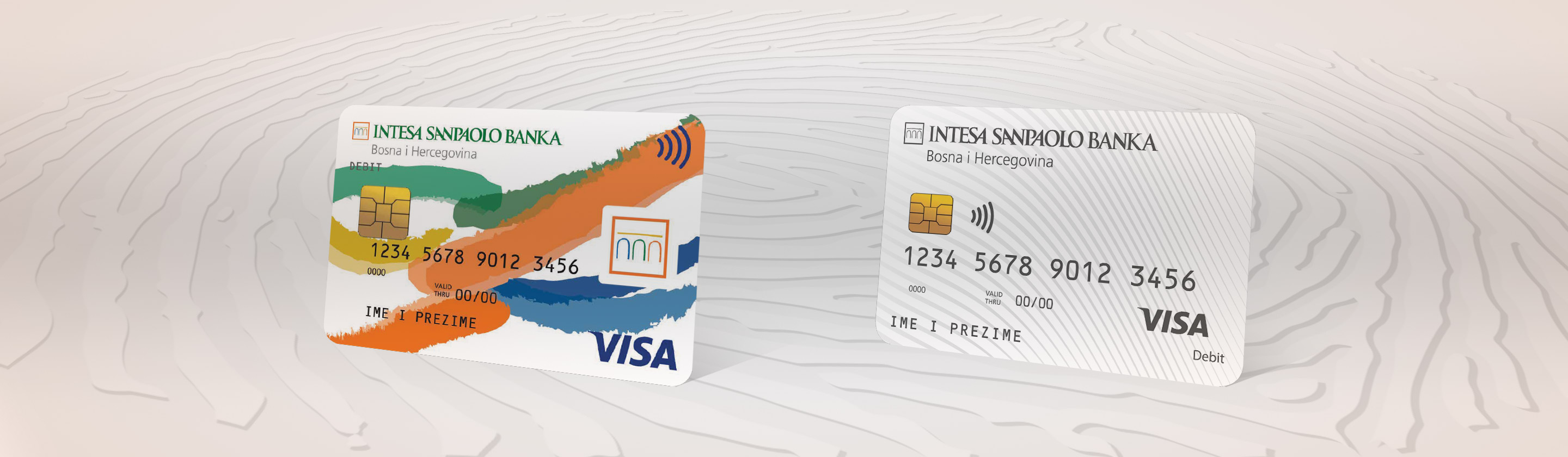 Debitna kartica: Visa Inspire | Intesa Sanpaolo Banka