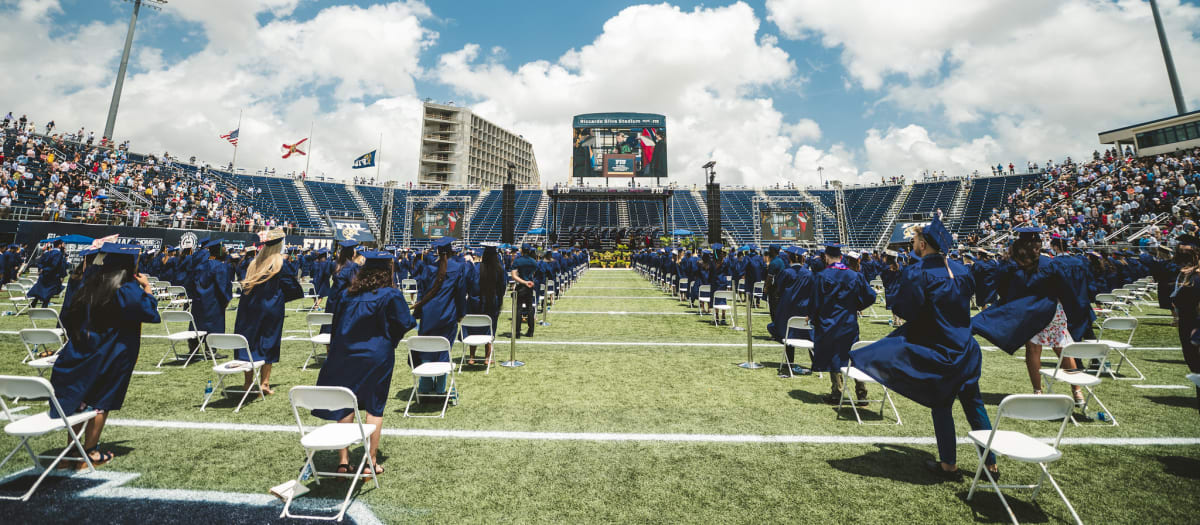 April 2021 in photos: Commencement in person, Roarthon and a labor of ...