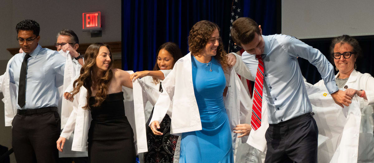 College of Medicine welcomes M.D. Class of 2029 at White Coat Ceremony ...