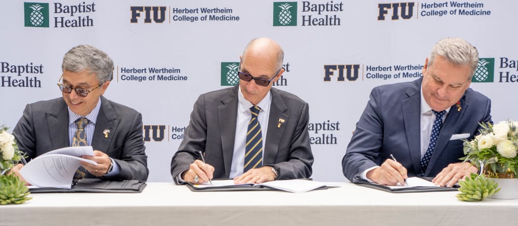 Baptist Health and FIU join forces to elevate care, address doctor ...