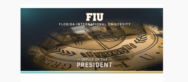 A message from the President on Israel | FIU News - Florida ...