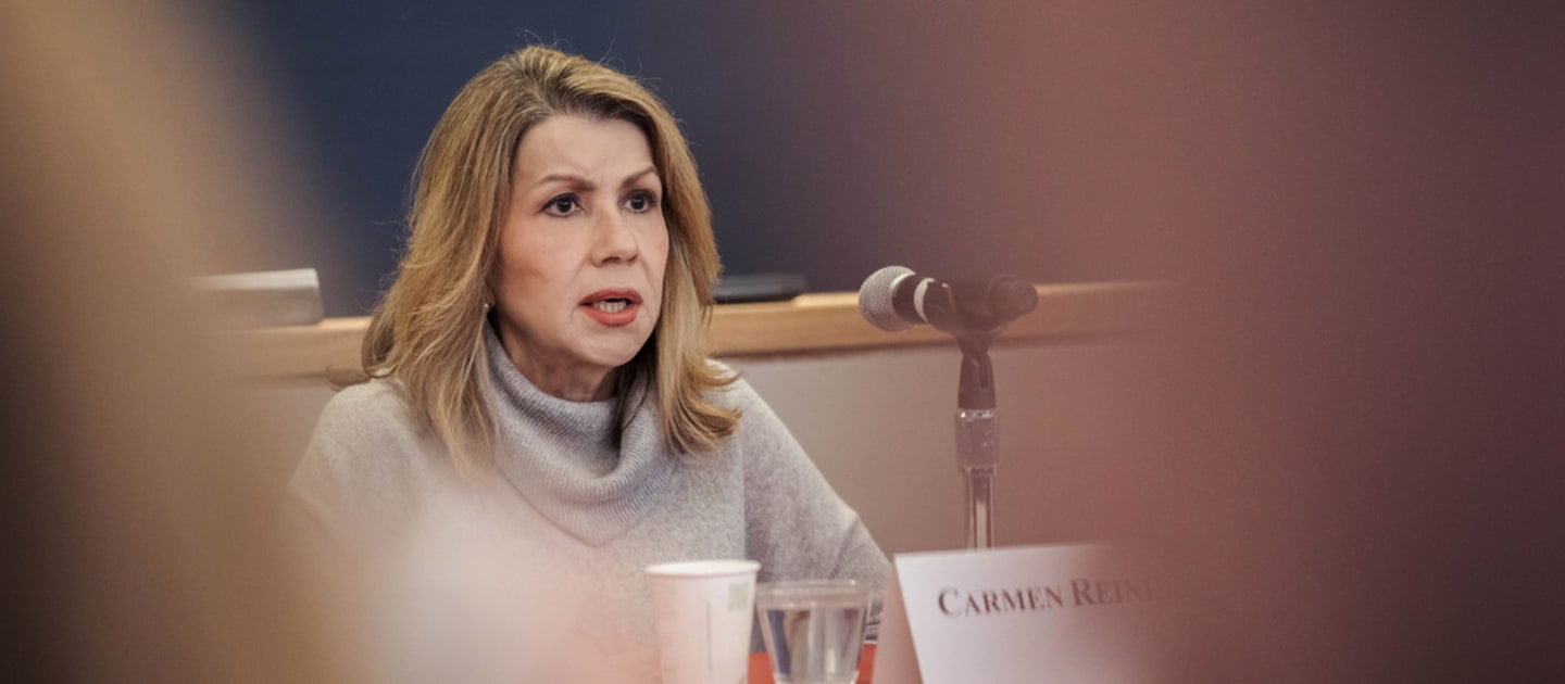 Alumna Carmen Reinhart appointed as World Bank Group chief economist ...