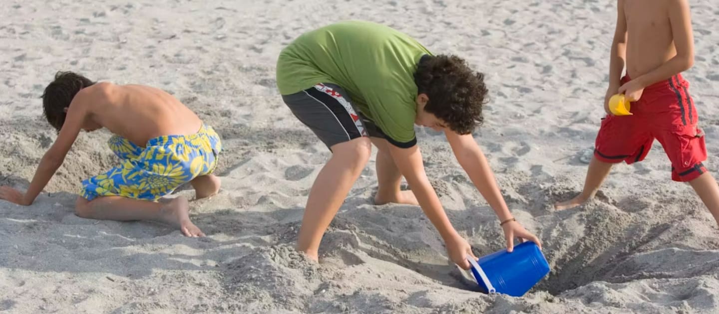 Dig safely when building sandcastles and tunnels this summer ...