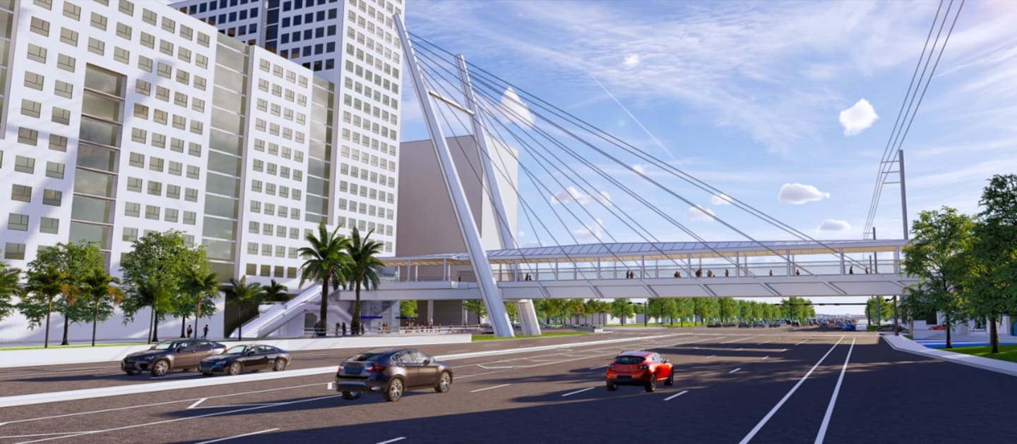8th Street pedestrian bridge construction begins next month | FIU News ...