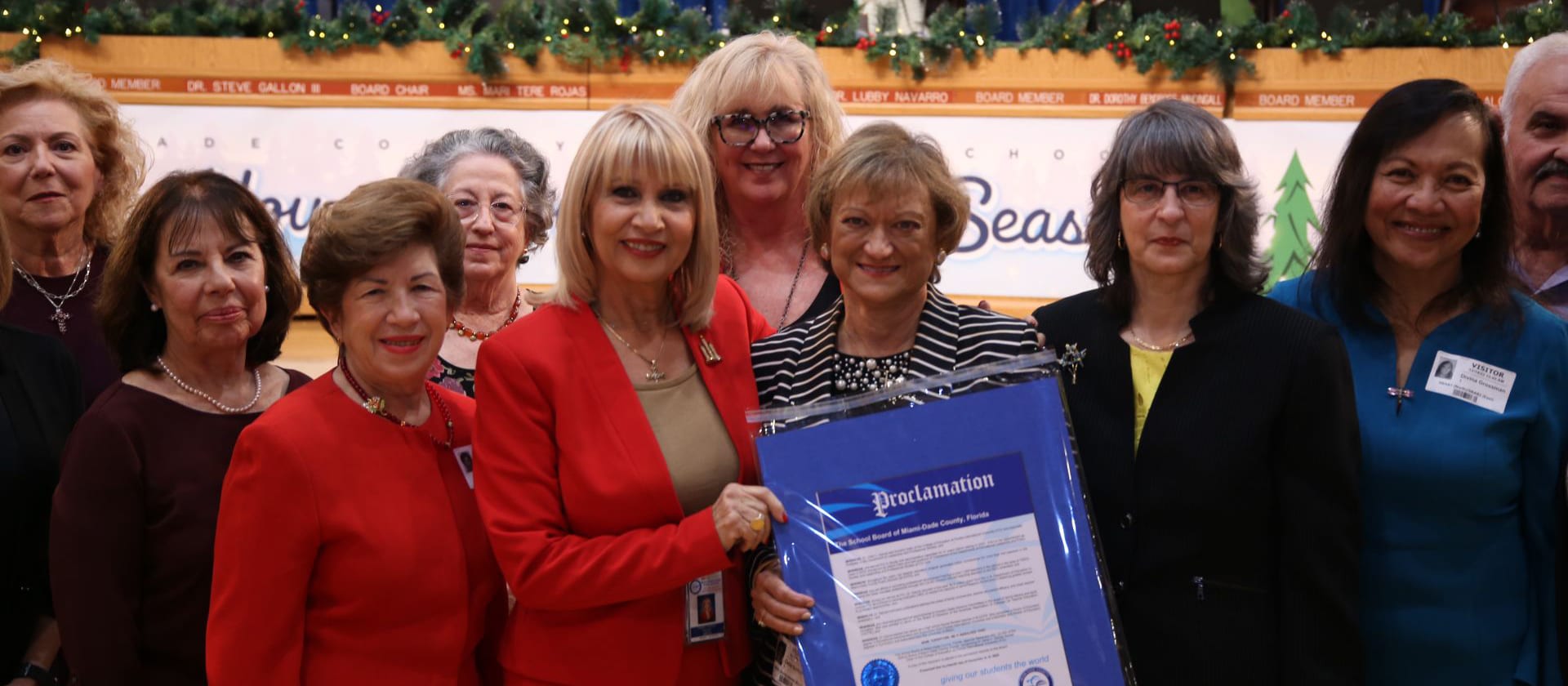 Delia Garcia honored by Miami-Dade school board | FIU News - Florida ...