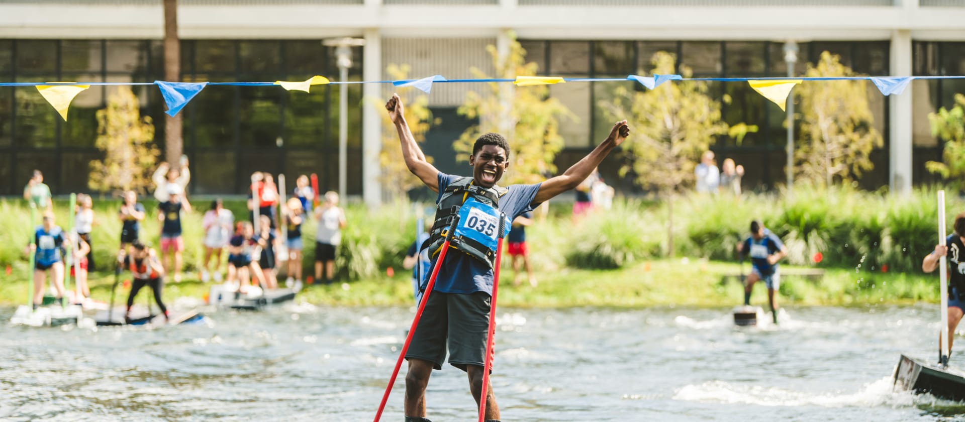 Architecture team breaks record at annual Walk on Water | FIU News ...