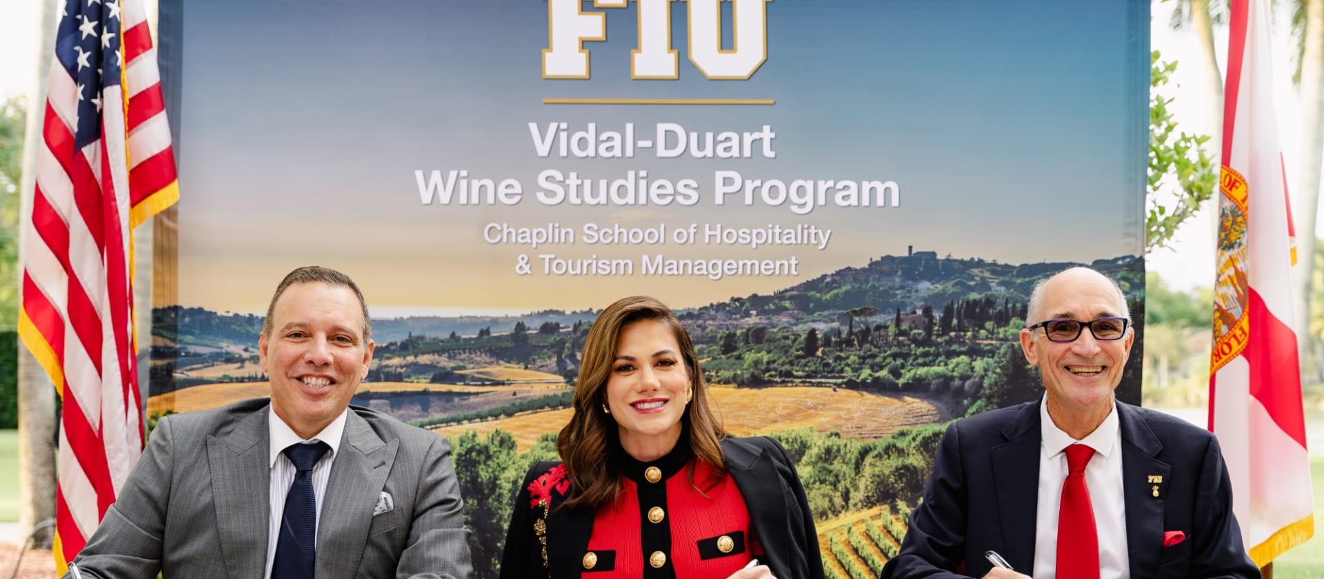 FIU alumni Tina Vidal-Duart and Carlos Duart gift to name wine studies ...