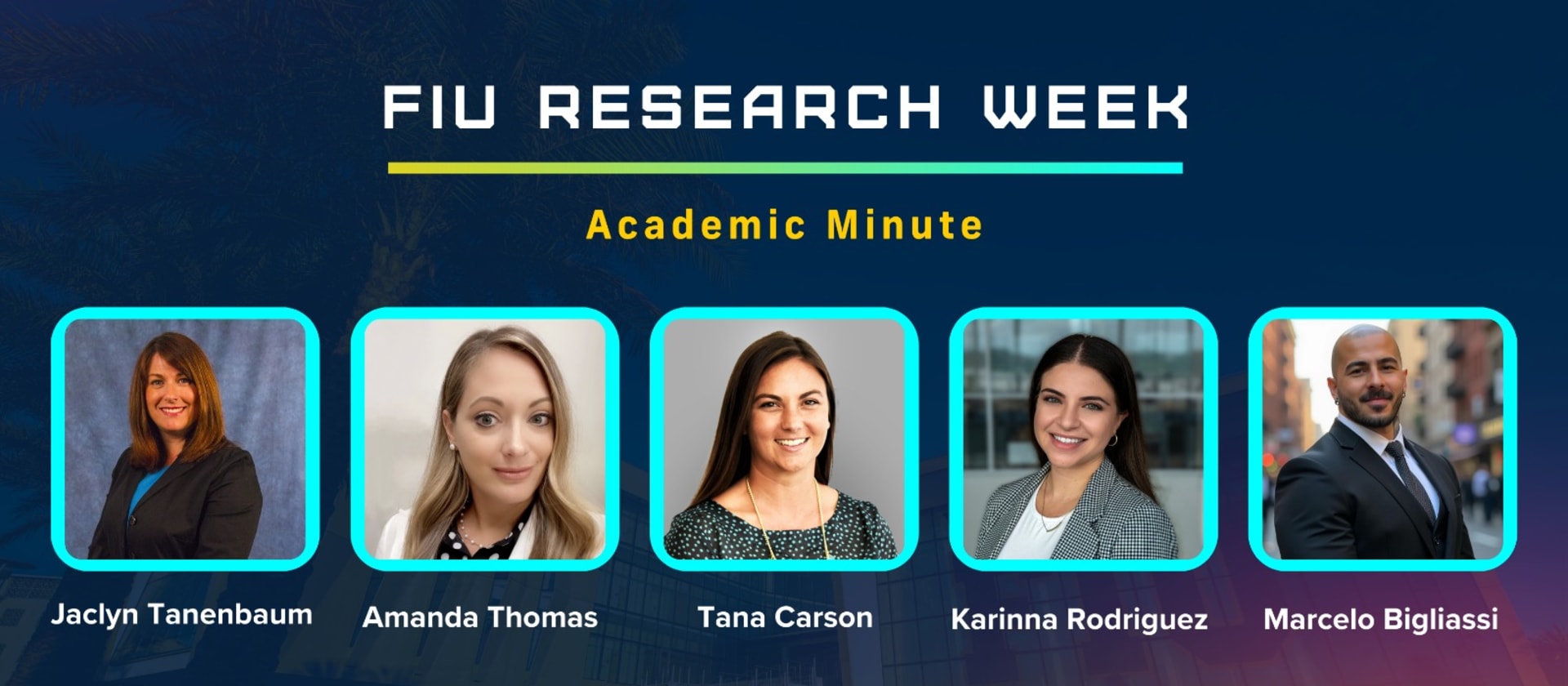 FIU researchers take over Academic Minute | FIU News - Florida ...