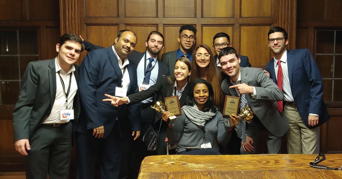 Students capture top awards in business analytics, blockchain at ...