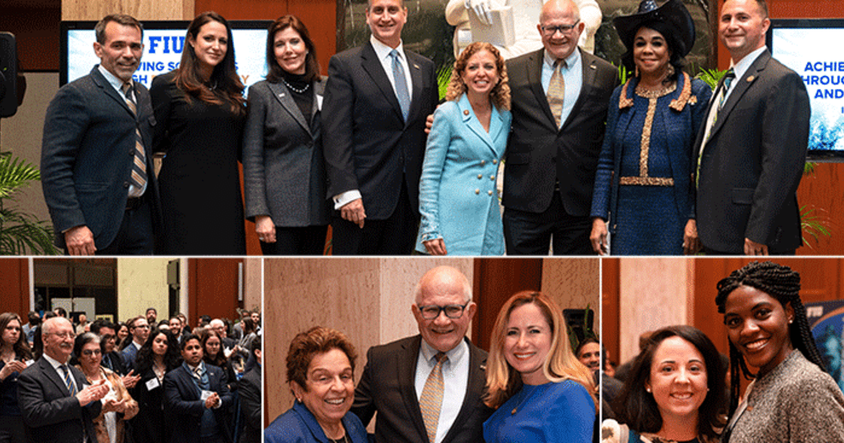 FIU celebrates its role as a solutions center with members of the 116th ...