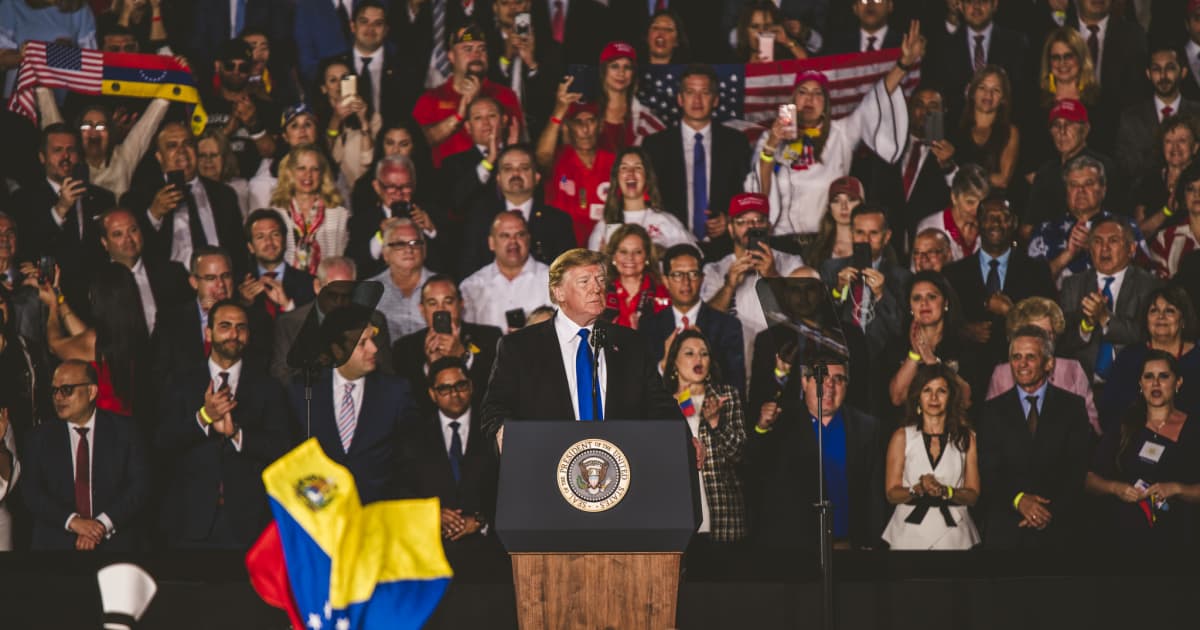 President Trump demands end to oppression in Venezuela | FIU News ...