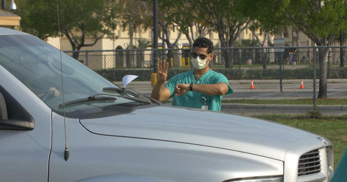 COVID-19 testing site has performed more than 7,600 tests | FIU News ...