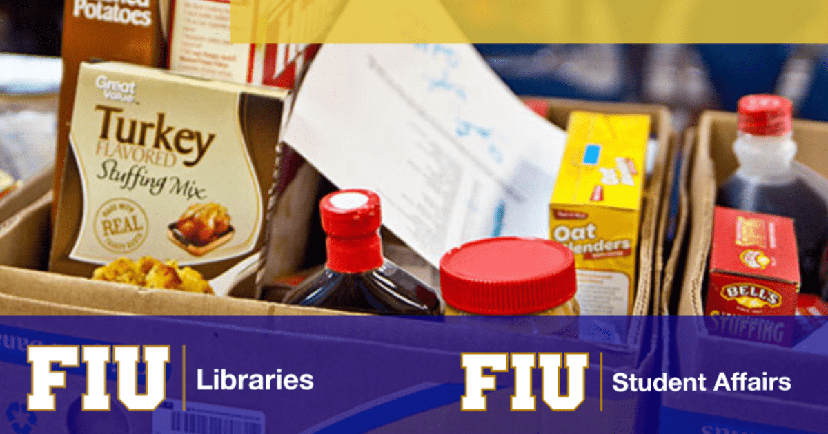 March Food Drive @ FIU Libraries | FIU News - Florida International ...