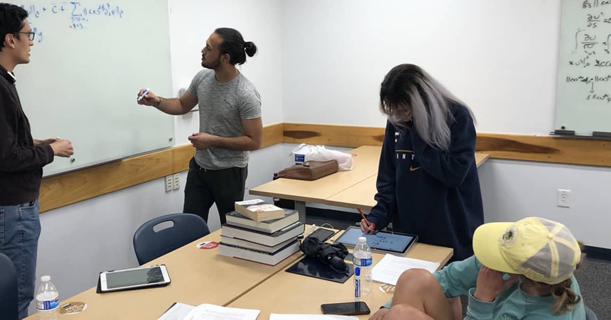 Underrepresented math students get early access to research at FIU ...