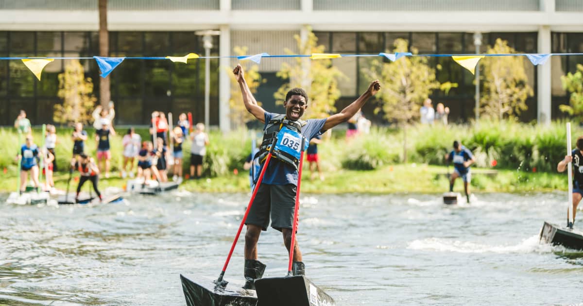 Architecture team breaks record at annual Walk on Water | FIU News ...