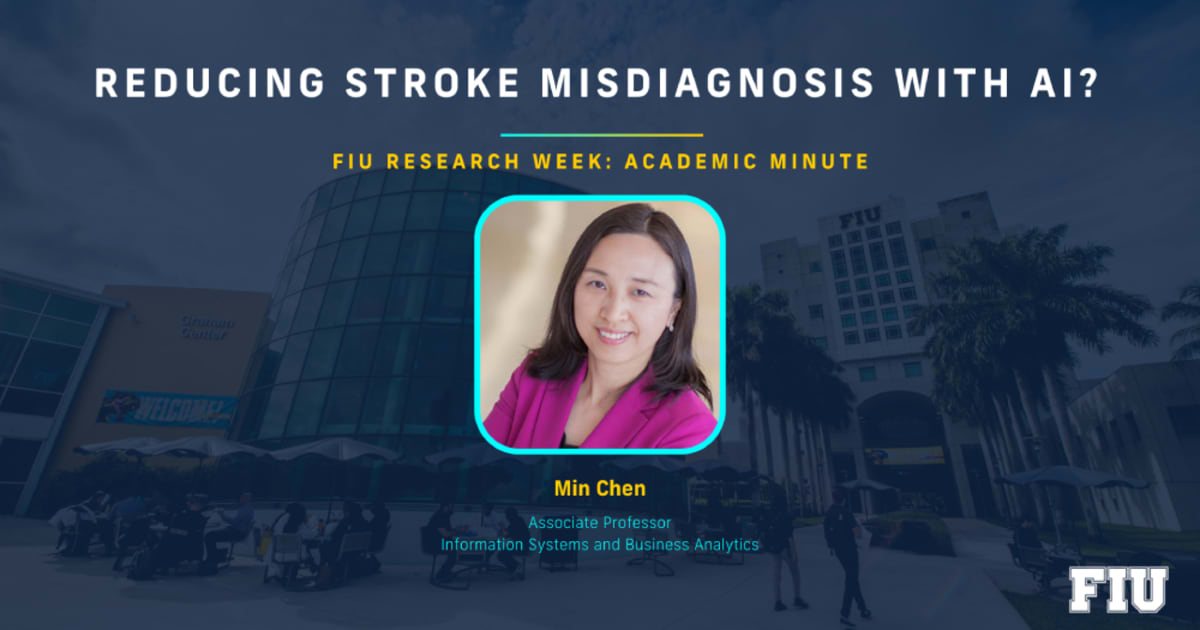 FIU Research Week: Can an algorithm save your life? | FIU News - Florida International University