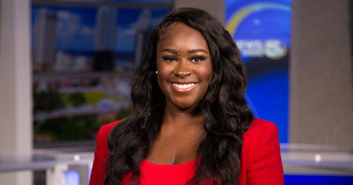 Got my first job as a TV reporter | FIU News - Florida International ...