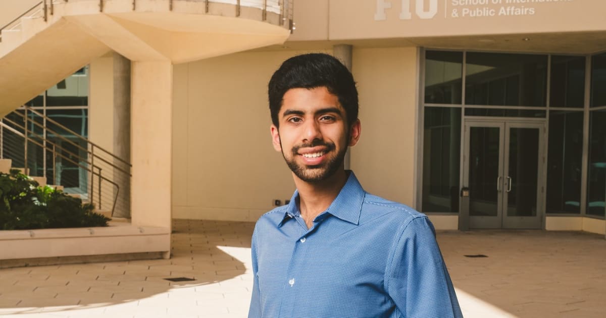 Class of 2029: Maanas Daswani, history explorer | FIU News - Florida International University