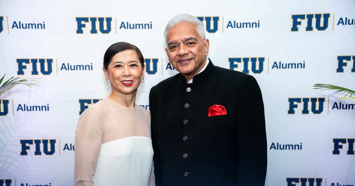 Panther power couple give back, help future leaders get a head start | FIU News - Florida ...