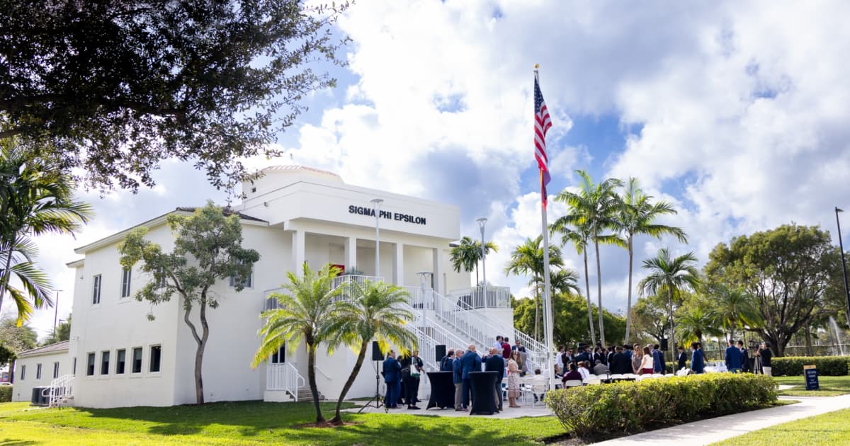 Greek learning community opens on campus | FIU News - Florida ...