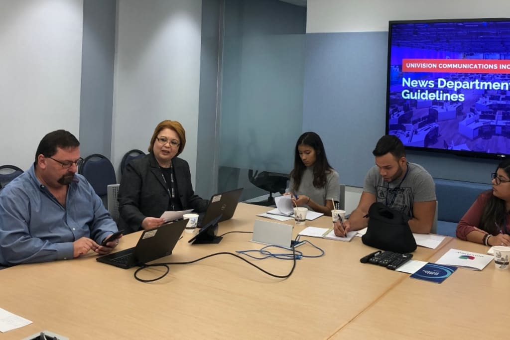 Univision student interns transition to a remote newsroom amid COVID-19 ...